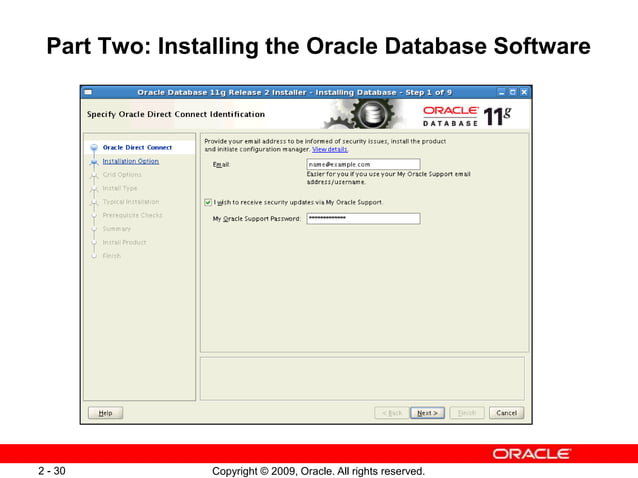 Installing your Oracle Software.ppt