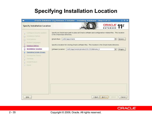 Installing your Oracle Software.ppt