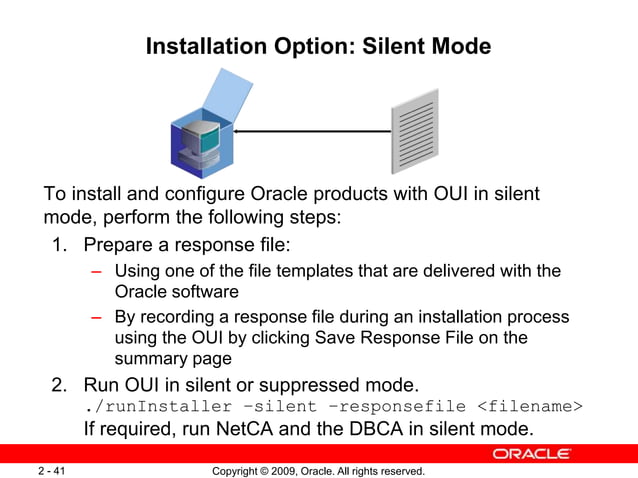 Installing your Oracle Software.ppt