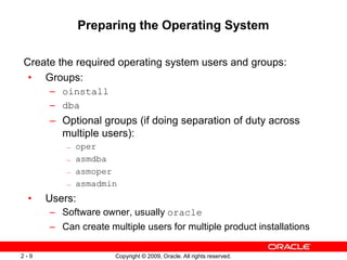 Installing your Oracle Software.ppt