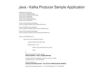 Setup 3 Node Kafka Cluster on AWS - Hands On | PDF | Cloud Computing | Internet