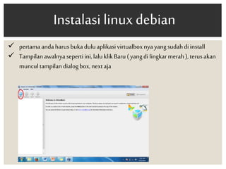 Install linux debian & dhcp | PPTX