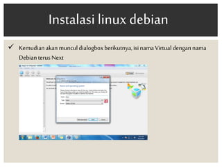 Install linux debian & dhcp | PPTX