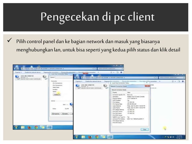 Install linux debian & dhcp | PPT