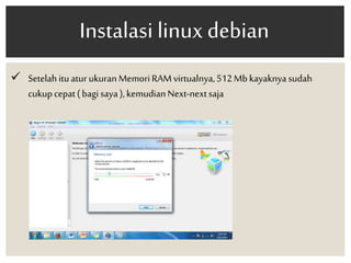 Install linux debian & dhcp | PPTX