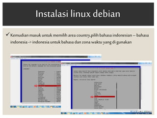 Install linux debian & dhcp | PPTX
