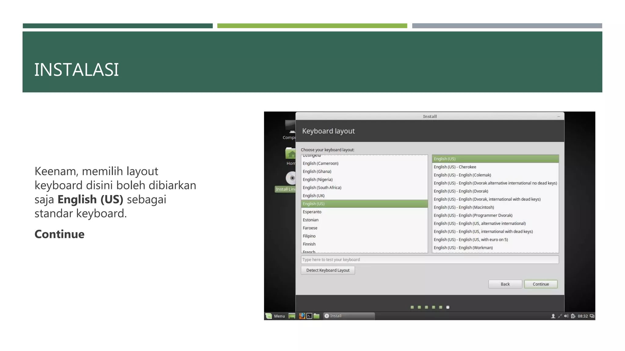 Dualboot linux mint di Windows | PPTX