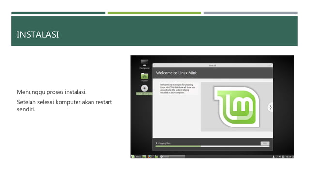 Dualboot linux mint di Windows | PPT