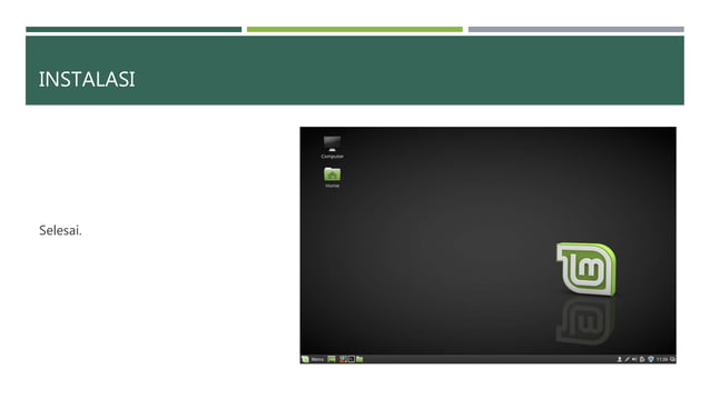 Dualboot linux mint di Windows | PPTX