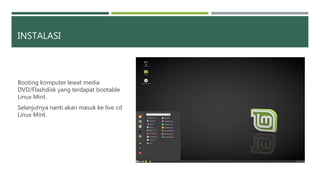 Dualboot linux mint di Windows | PPTX