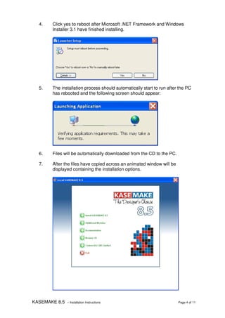 Install manual | PDF | Computing | Technology & Computing