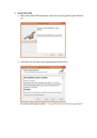 13523105-Install mariadb | PDF