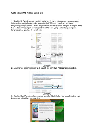 Install ms visual basic | DOCX