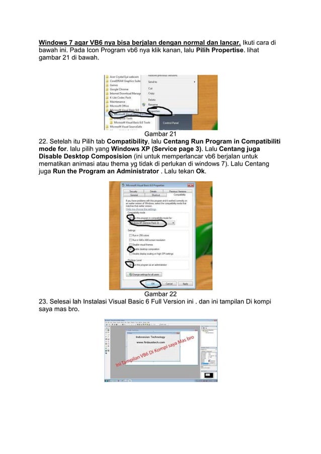 Install ms visual basic | PDF