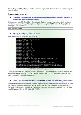 HowTo Install openMPI on Ubuntu | PDF