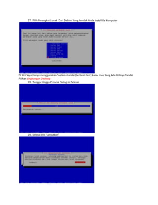 Install os debian dan samba server | DOCX