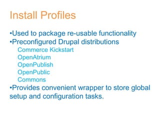 Manage Deployments with Install Profiles and Git | PPT