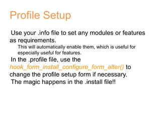 Manage Deployments with Install Profiles and Git | PPT
