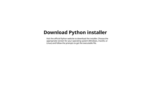 install python py installing py installing.pptx