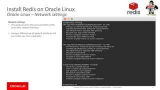 Install Redis on Oracle Linux | PPTX