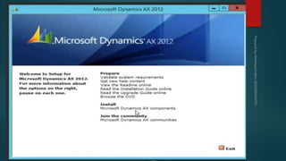Install reporting extension in ax 2012 | PPTX | Computer Software and Applications | Computing