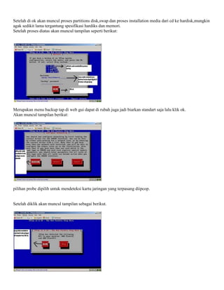 Install router ipcop versi standart | PDF