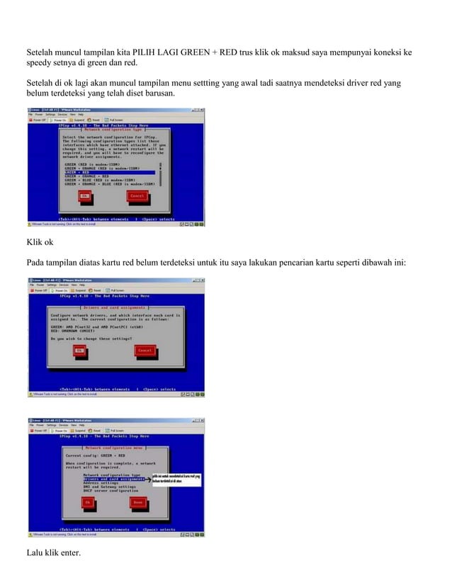 Install router ipcop versi standart | PDF