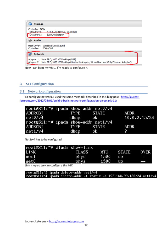 Install Solaris 11.1 on a Virtualbox VM | PDF