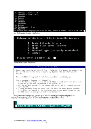 Install Solaris 11.1 on a Virtualbox VM | PDF