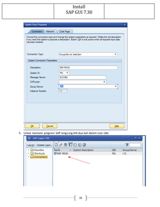 Install sap gui 7.30
