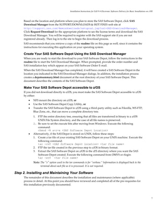 Install SAS esd _ Basic | PDF
