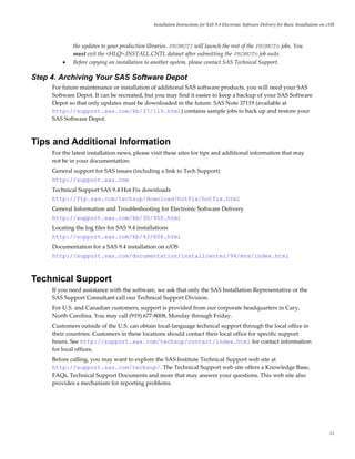 Install SAS esd _ Basic | PDF