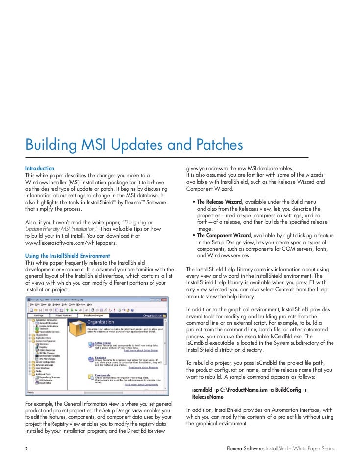 How To Build Msi Installer Software - mauinewline