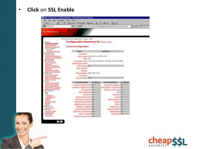 Install SSL Certificate on Zeus Web Server