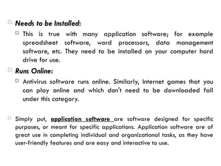 Install SW application for level one dep.pptx