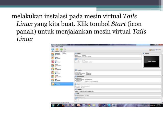 Install TAILS LINUX | PPTX