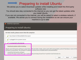 Install ubuntu | PPSX