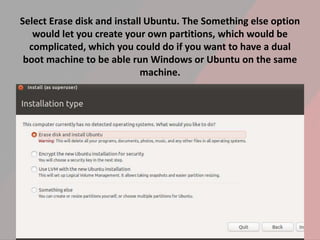 Install ubuntu | PPSX