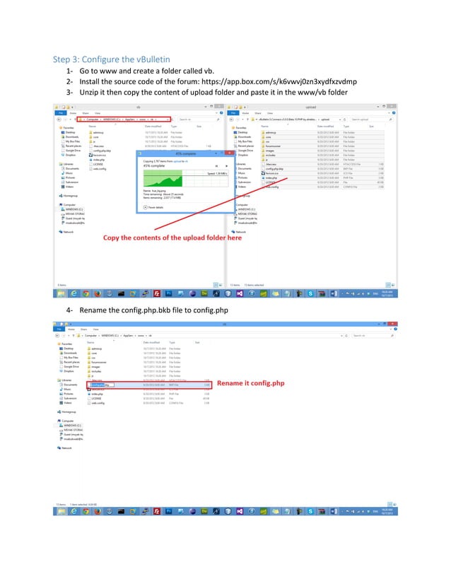 How to install and configure vBulletin 5 beta 13 | PDF