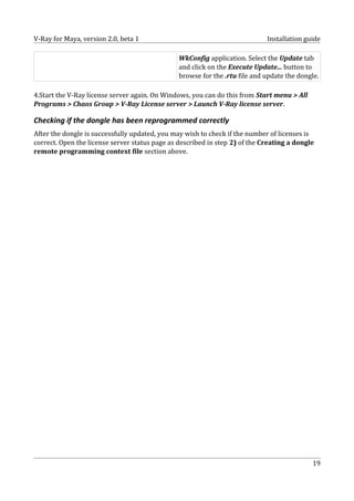 Install vrayformaya | PDF | Operating Systems | Computer Software and Applications