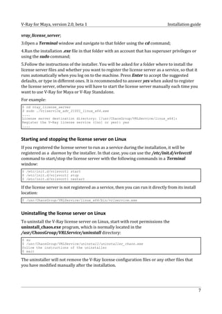 Install vrayformaya | PDF | Operating Systems | Computer Software and Applications