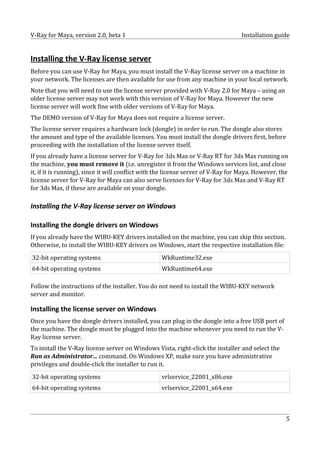 Install vrayformaya | PDF