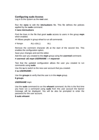 Install websphere message broker 8 RHEL 6 64 bits | PDF