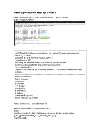 Install websphere message broker 8 RHEL 6 64 bits | PDF | Cloud Computing | Internet