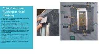 Install Window into clad building | PPTX