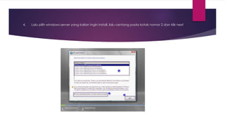 Install windows server 2008 | PPT