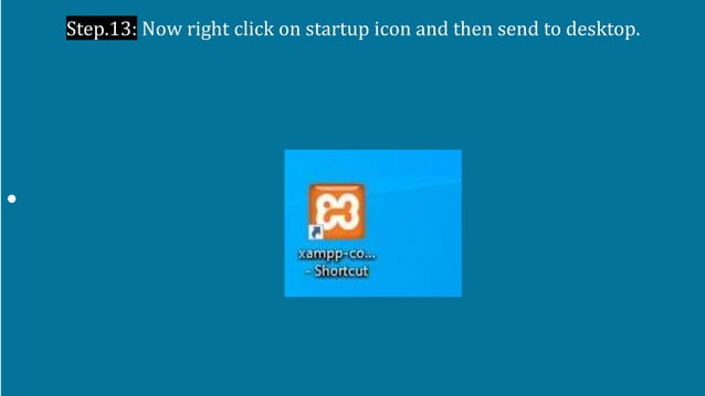 Install Xampp Tutorial 5 Pptx Computing Technology And Computing