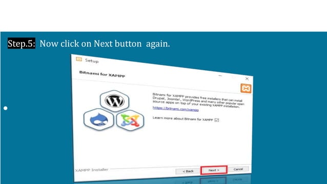 Install xampp tutorial 5 | PPTX | Computing | Technology & Computing
