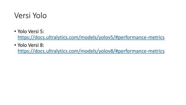 Install Yolo Deep Learning Object Detection pada Komputer dengan model ...