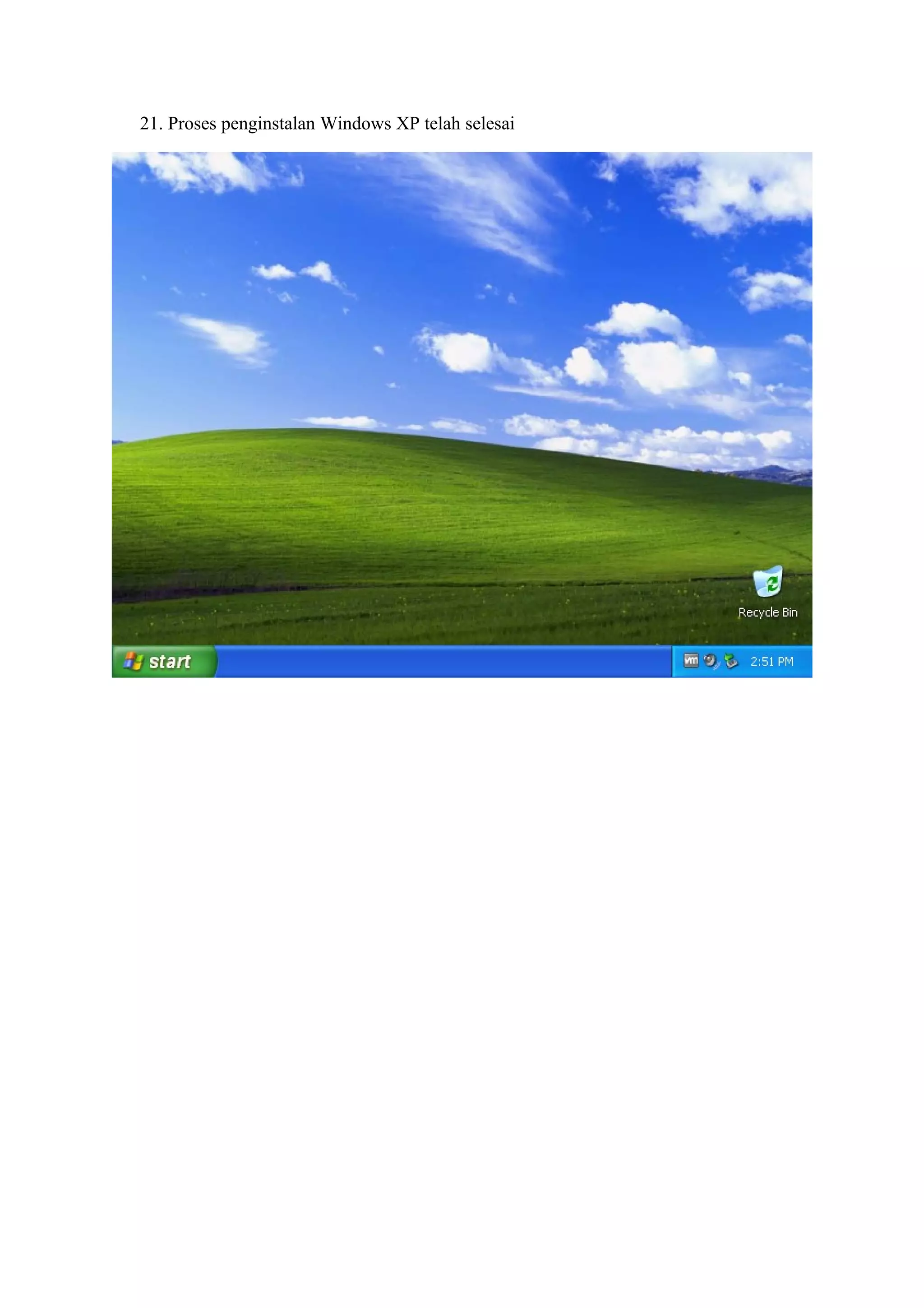 tutorial Instal windows xp | PDF
